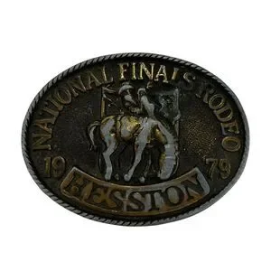 Hesston | Accessories | Vintage 979 National Finals Rodeo Nfr Hesston ...